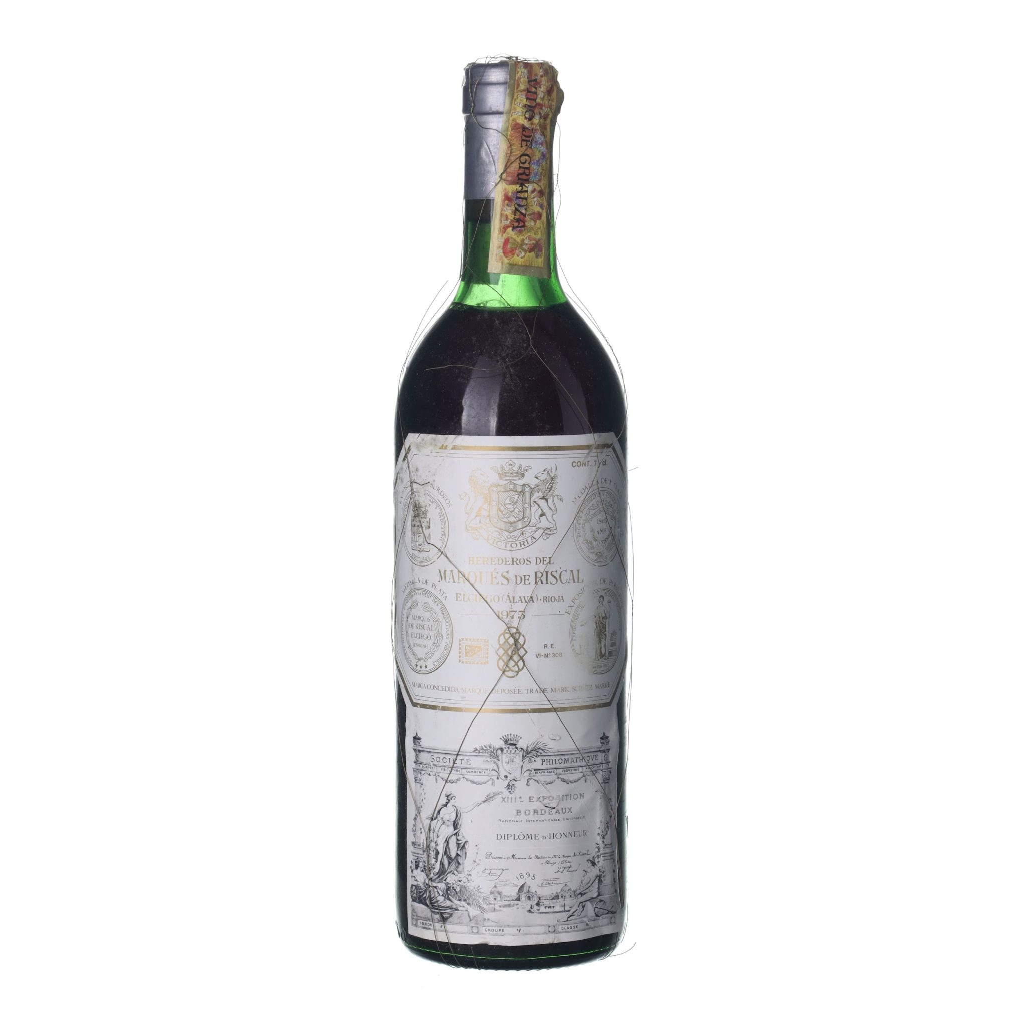 1975 Rioja Herederos del Marqués de Riscal | VIATEMPIA.CZ