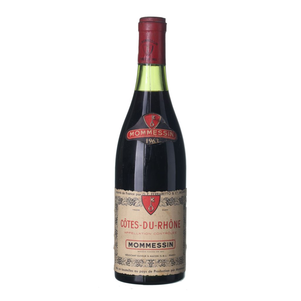 1963 Côtes du Rhône Mommessin | VIATEMPIA.CZ