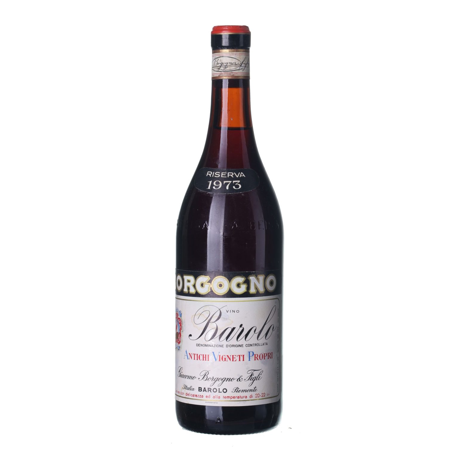 1973 Barolo Riserva Giacomo Borgogno & Figli | VIATEMPIA.CZ