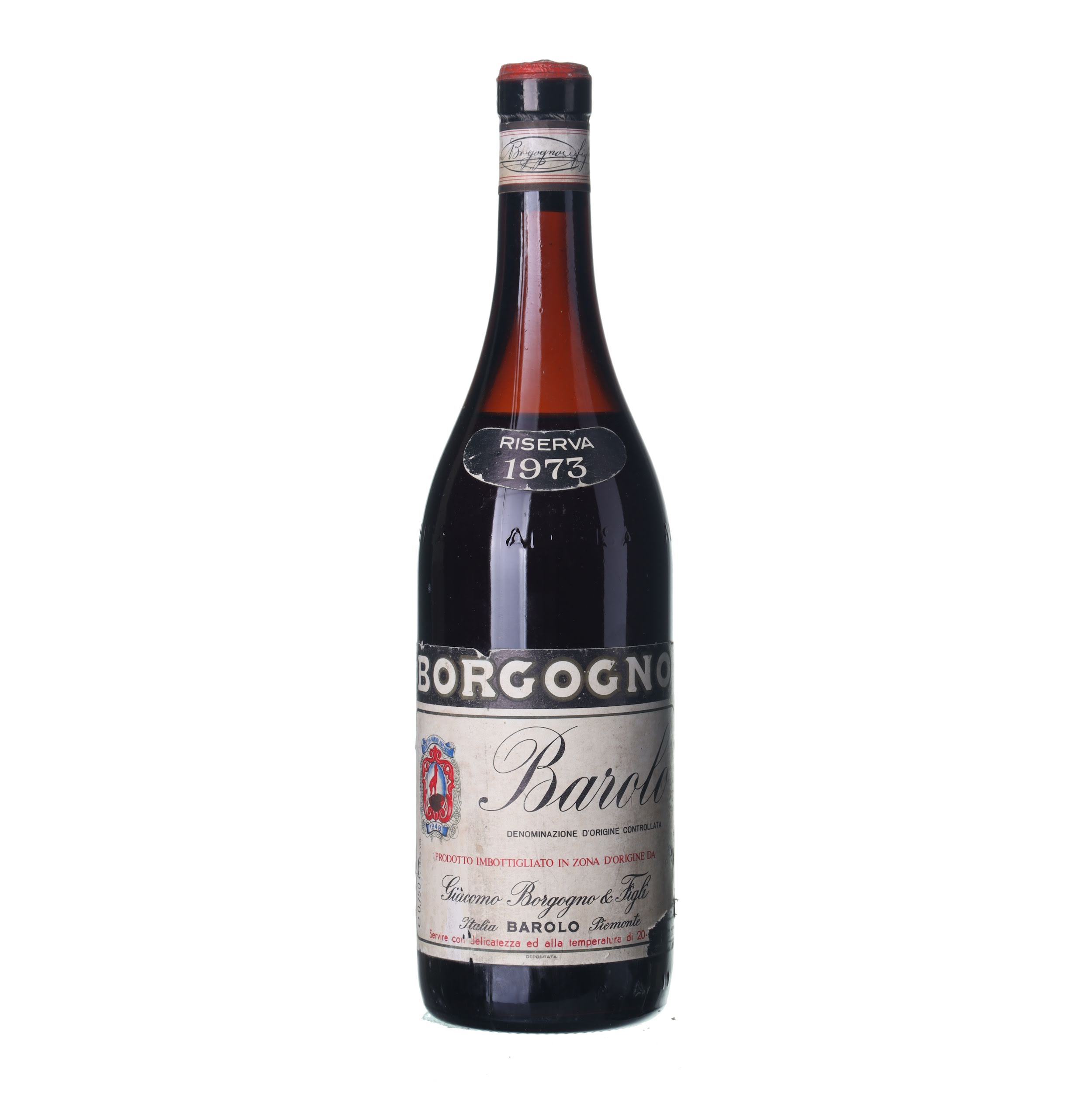 1973 Barolo Riserva Giacomo Borgogno & Figli | VIATEMPIA.CZ