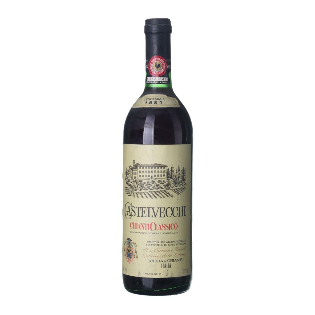 1981 Chianti Castelvecchi | VIATEMPIA.CZ