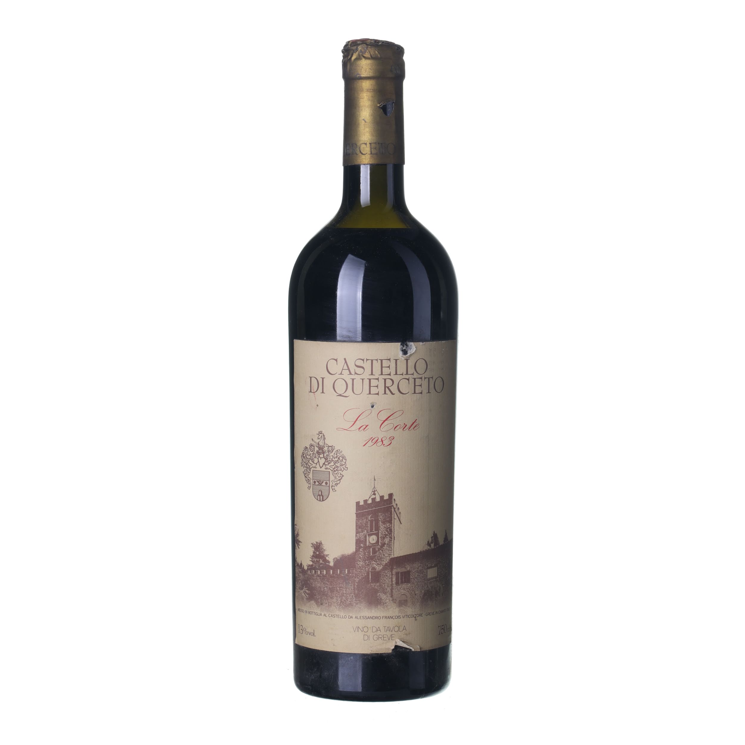 1983 La Corte Super Tuscan Castello di Querceto | VIATEMPIA.CZ