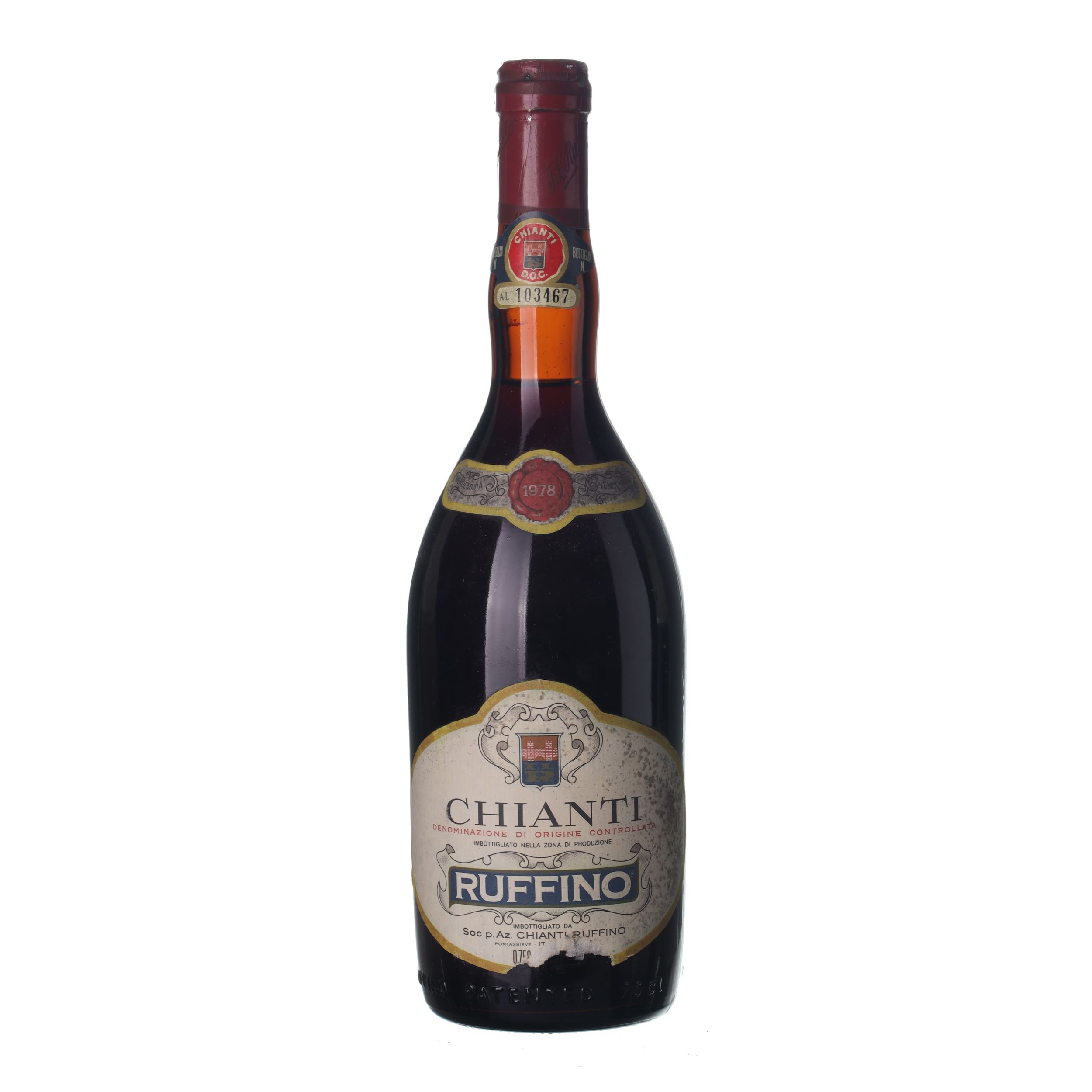 1987 Chianti Ruffino | VIATEMPIA.CZ
