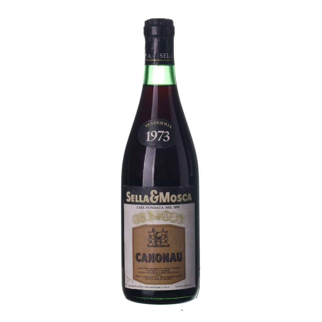 1973 Cannonau Sella & Mosca | VIATEMPIA.CZ