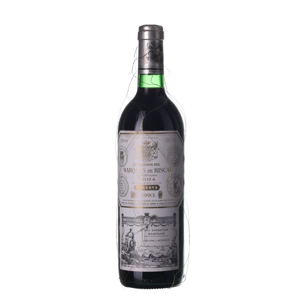 1993 Rioja Reserva Herederos del Marqués de Riscal | VIATEMPIA.CZ