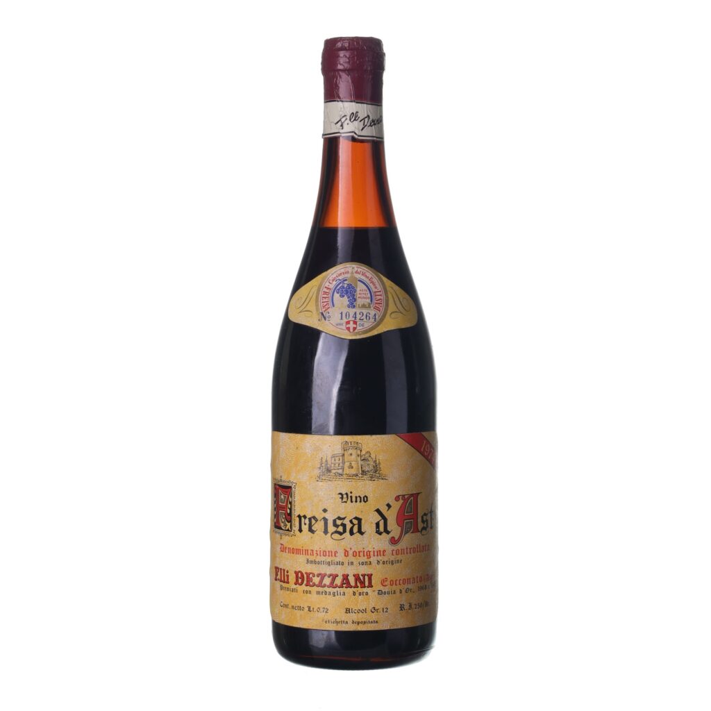 1974 Freisa d´Asti DOC Fratelli Dezzani | VIATEMPIA.CZ