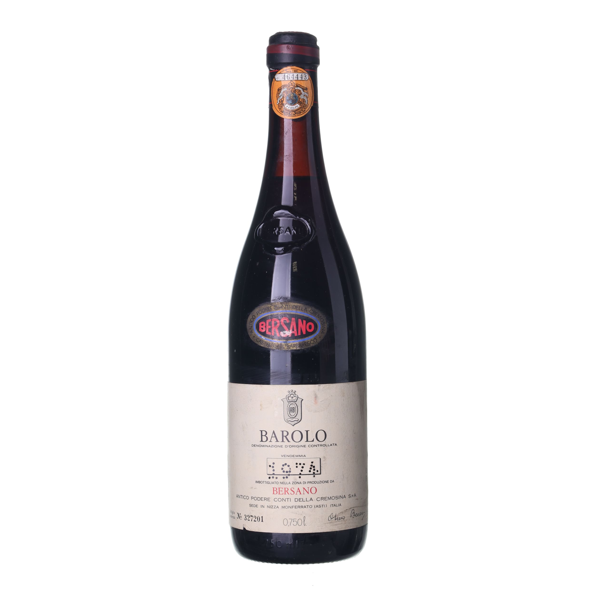 1974 Barolo Bersano | VIATEMPIA.CZ