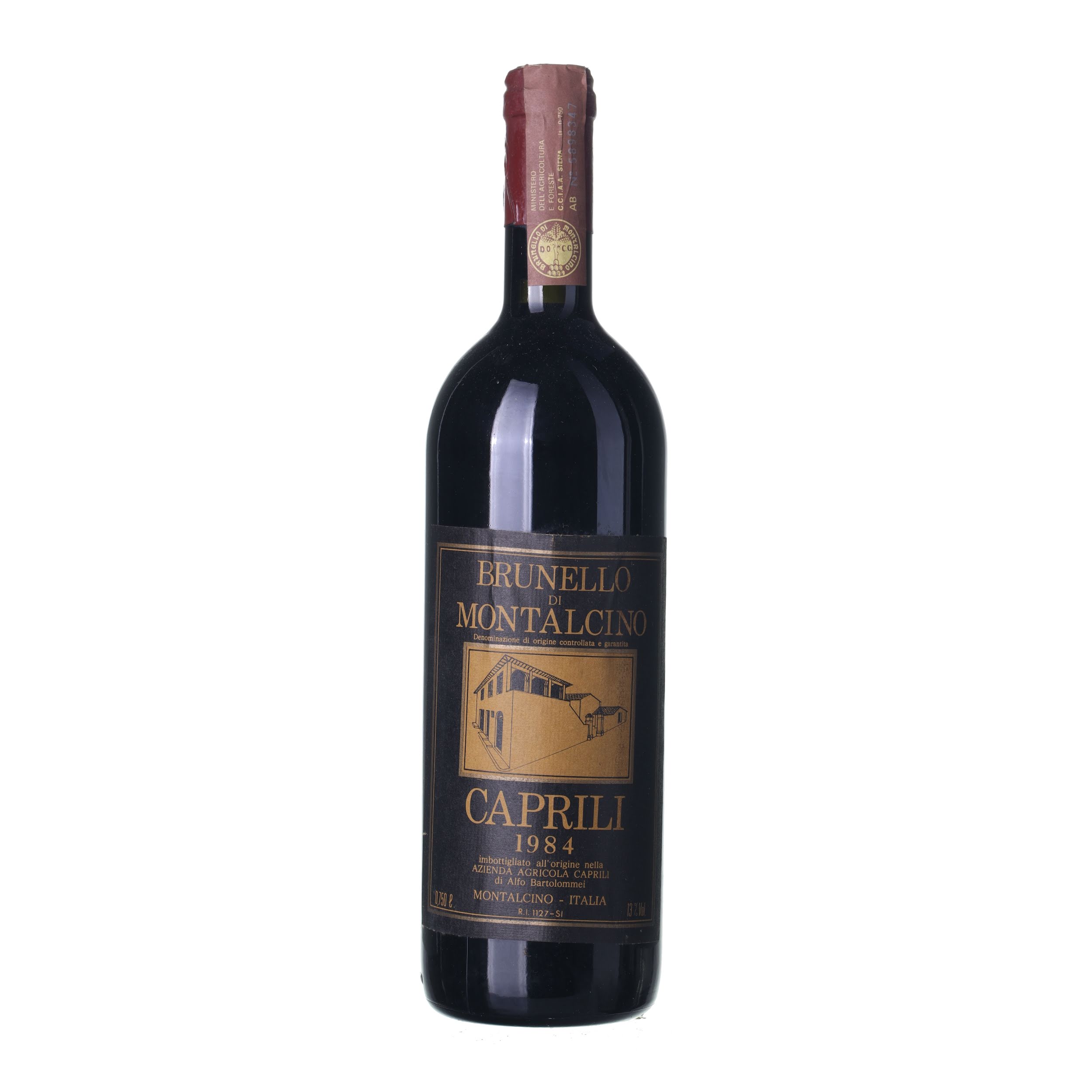 1984 Brunello di Montalcino Caprili | VIATEMPIA.CZ