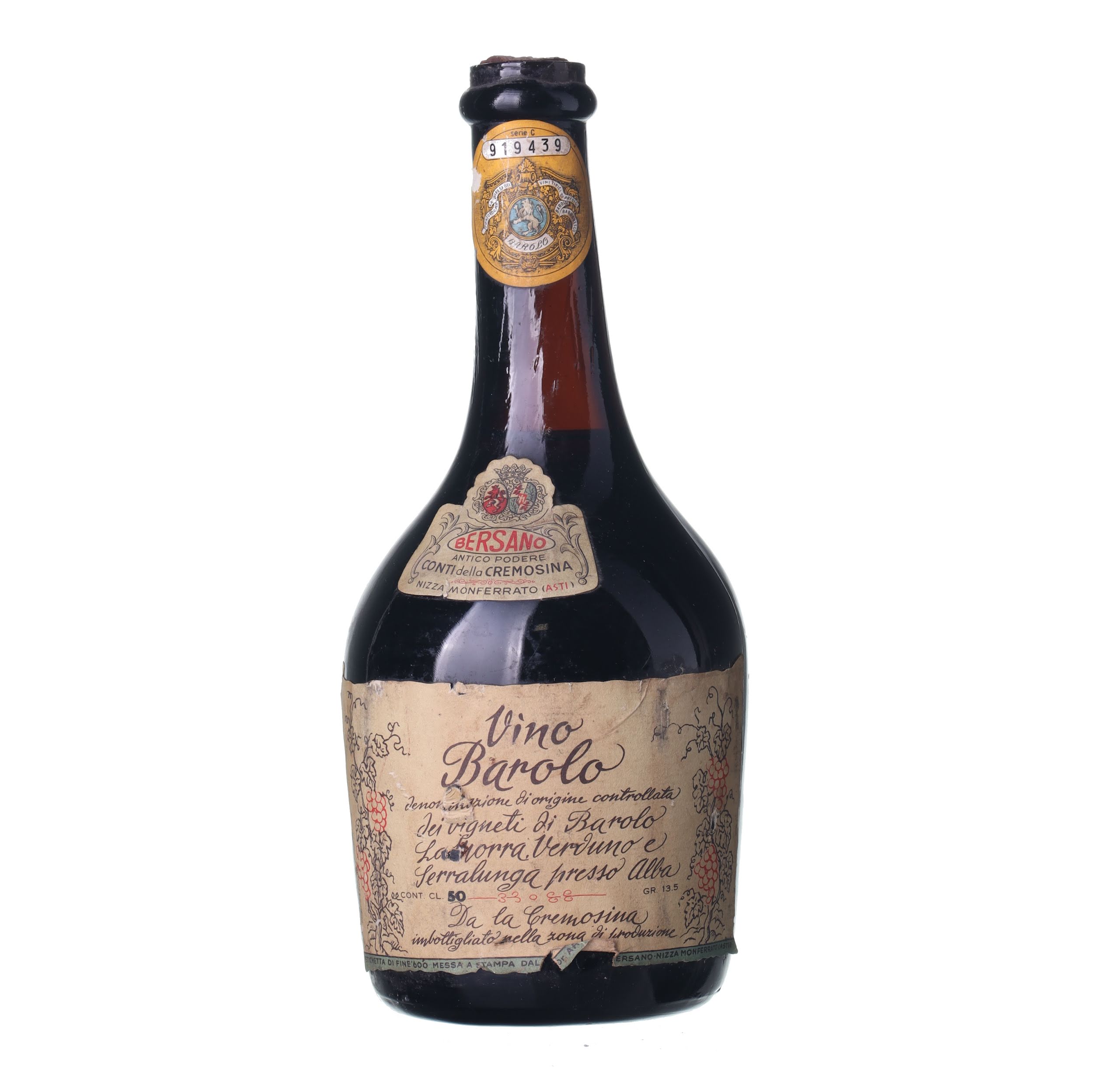 1964 Barolo Bersano | VIATEMPIA.CZ