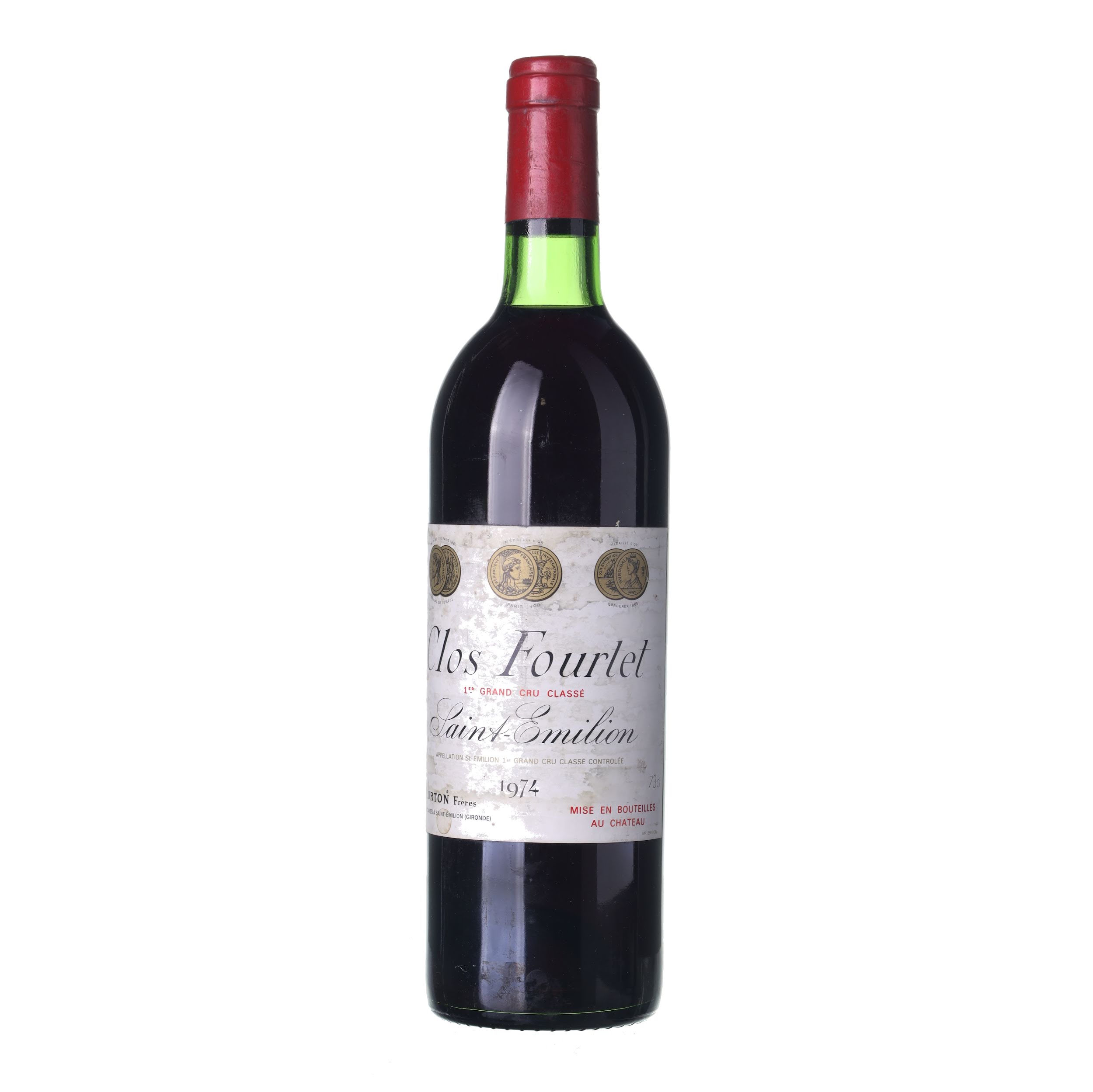 1974 Saint-Emilion Grand Cru Classé Clos Fourtet | VIATEMPIA.CZ