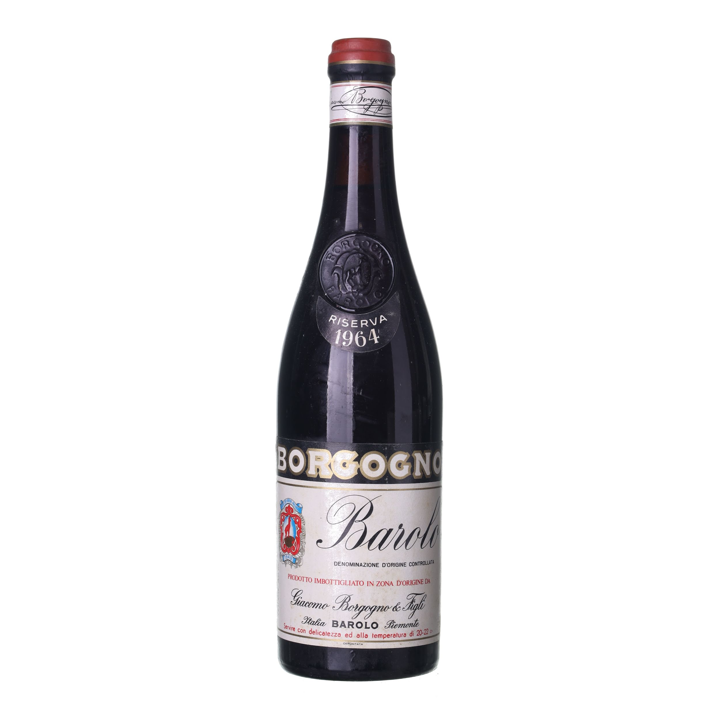 1964 Barolo Riserva Giacomo Borgogno & Figli | VIATEMPIA.CZ