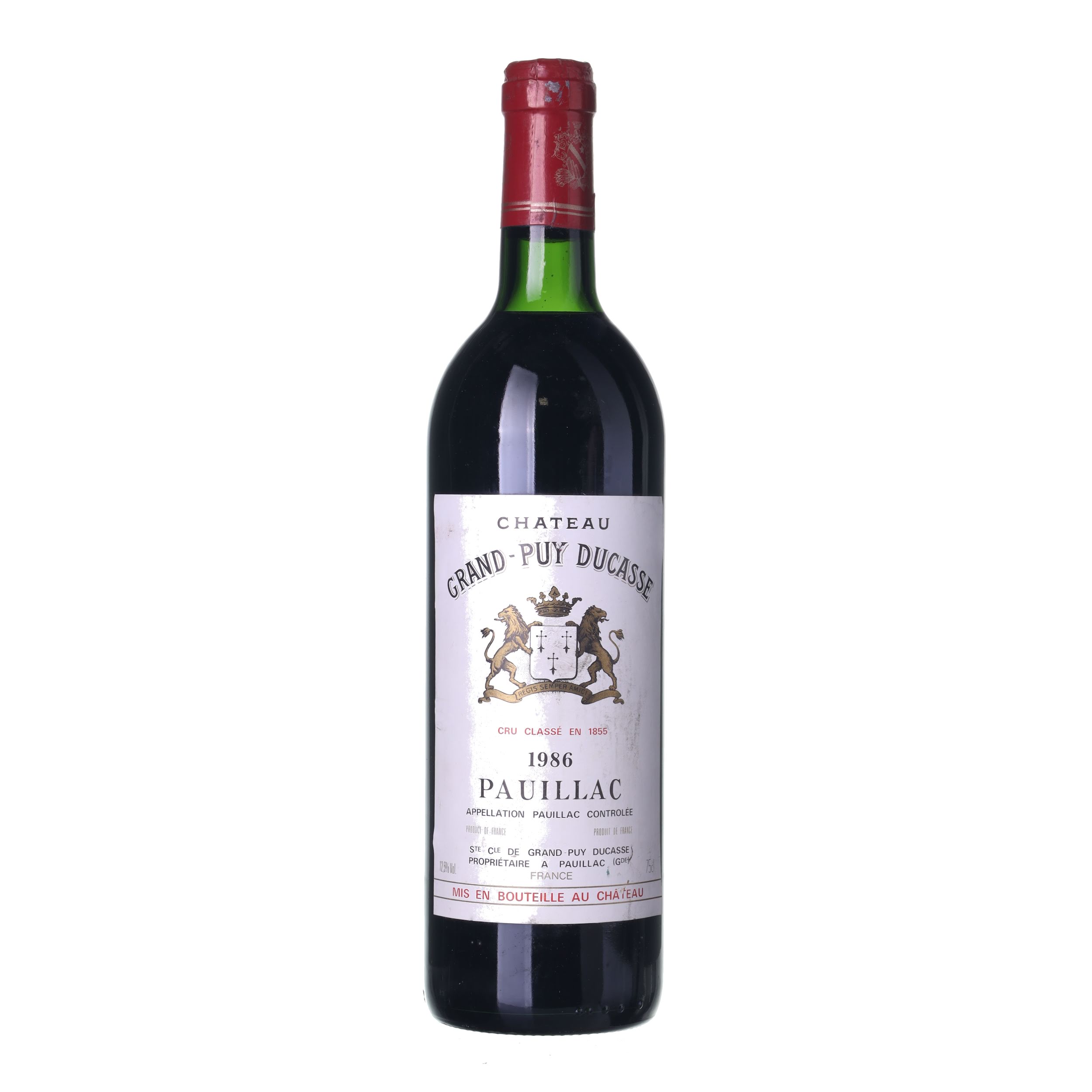 1986 Pauillac Grand Cru Château Grand Puy Ducasse | VIATEMPIA.CZ
