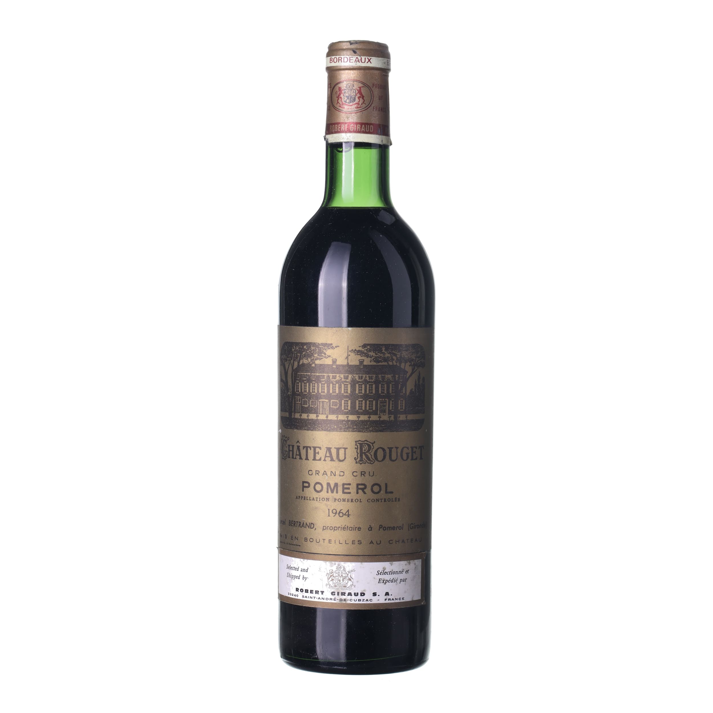 1964 Pomerol Grand Cru Château Rouget | VIATEMPIA.CZ