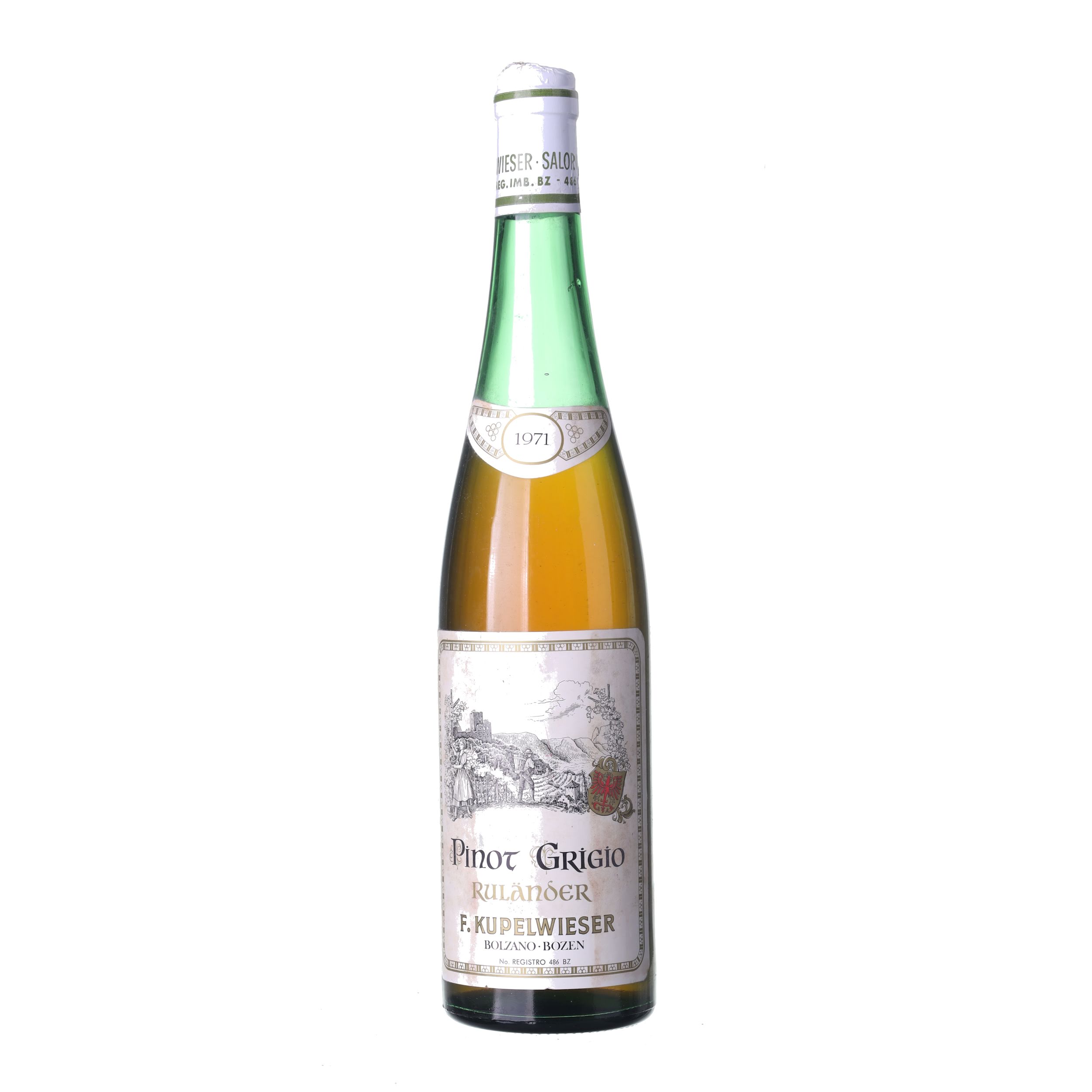 1971 Pinot Grigio F. Kupelwieser | VIATEMPIA.CZ